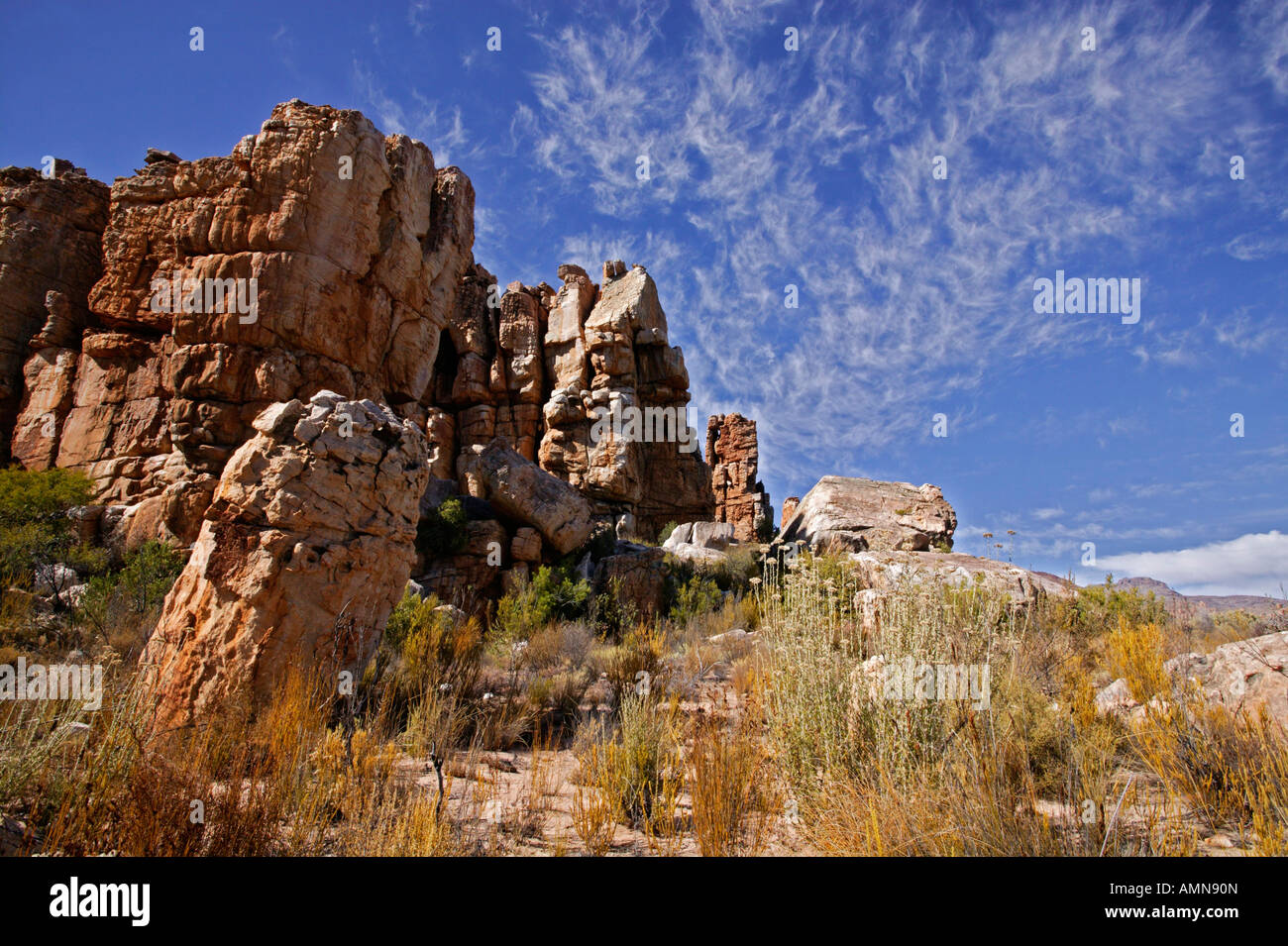 Cedarberg sandstone hi-res stock photography and images - Alamy
