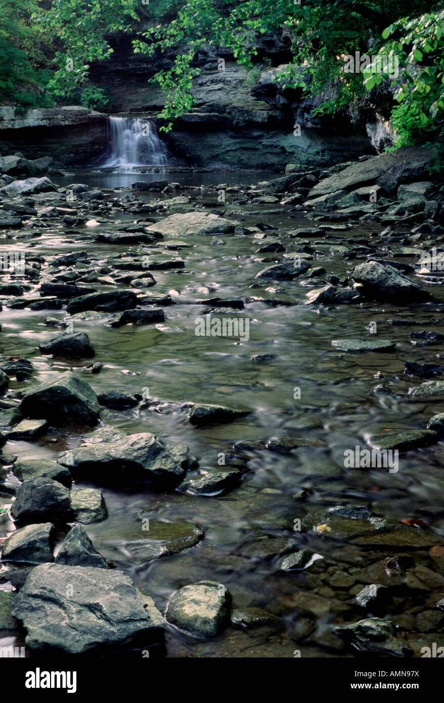 McCormick's Creek, McCormick's Creek State Park, Indiana USA Stock ...