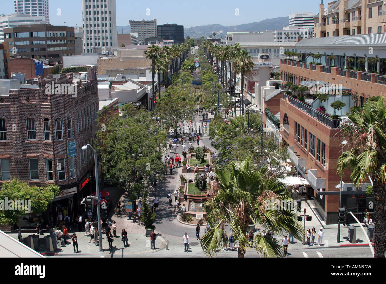 People on the street at promenade Stock Photo - Alamy
