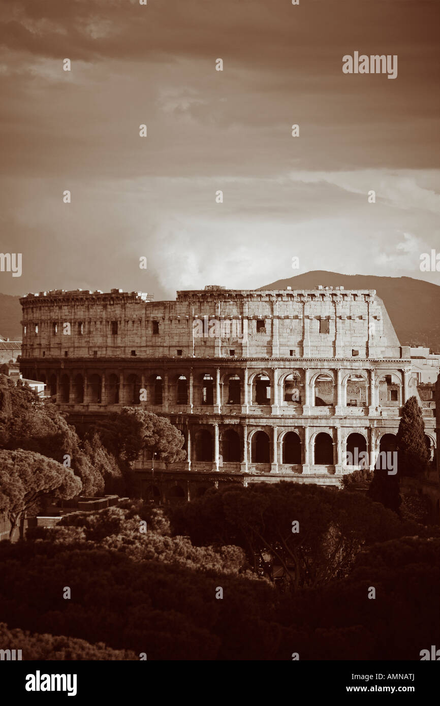 Rome empty view aerial hi-res stock photography and images - Alamy