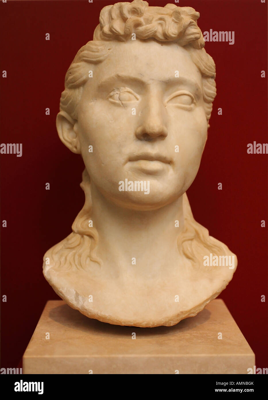 Female bust roman figure statue hi-res stock photography and images - Alamy