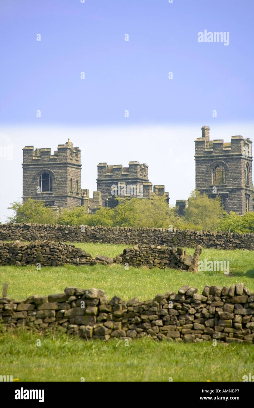 england derbyshire peak district national park matlock riber Castle ...