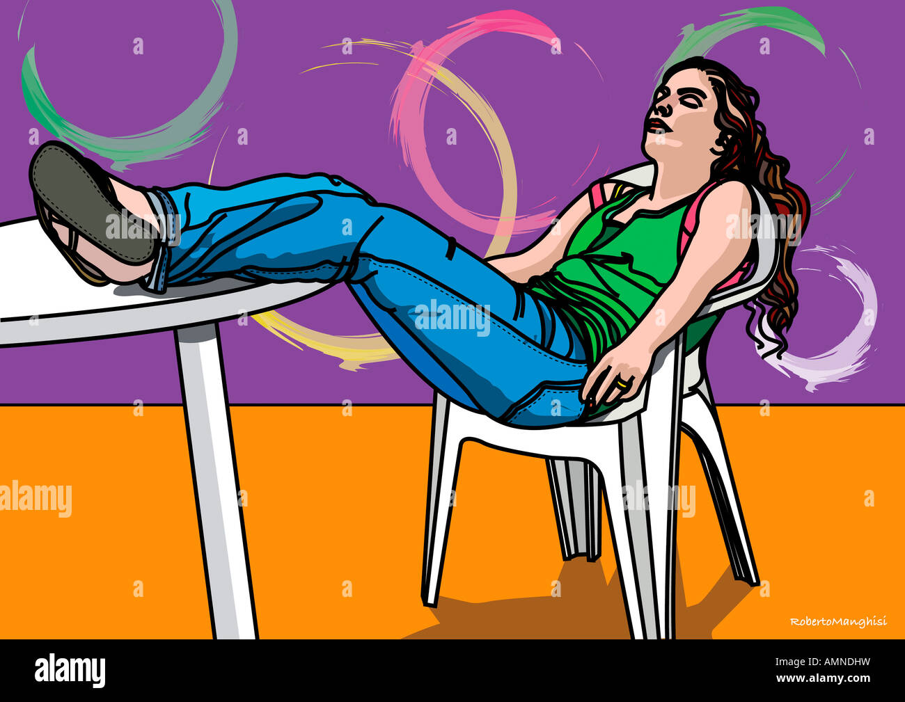 Bliss Illustration High Resolution Stock Photography and Images - Alamy