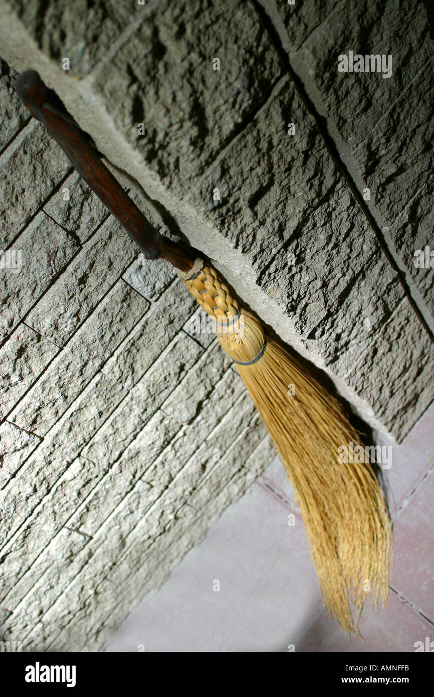 Around the house; broom Stock Photo - Alamy