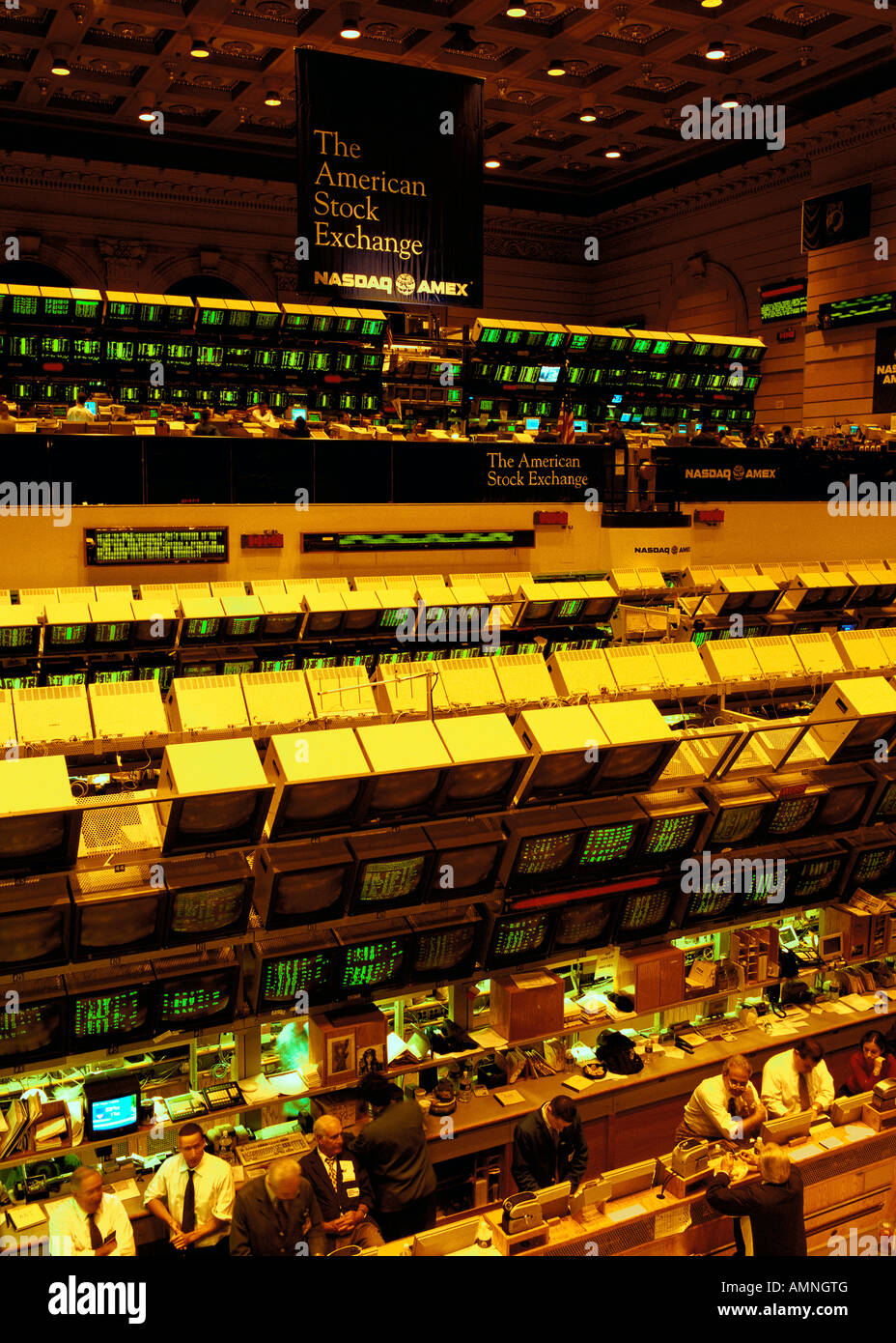 The American Stock Exchange Stock Photo - Alamy
