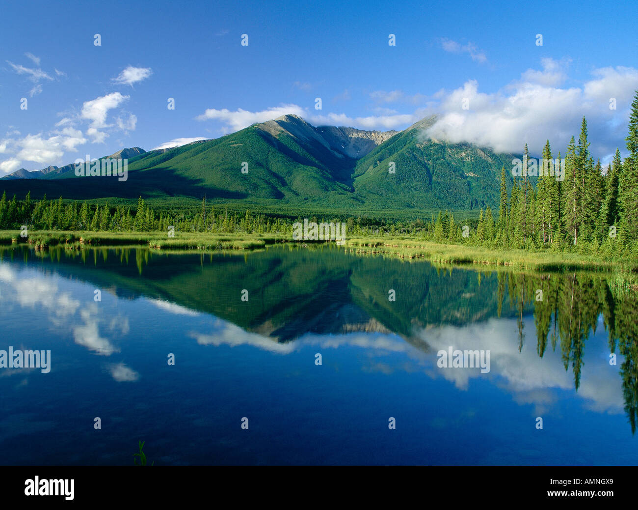 Sundance Range, Vermilion Lakes, Banff National Park, Alberta, Canada ...
