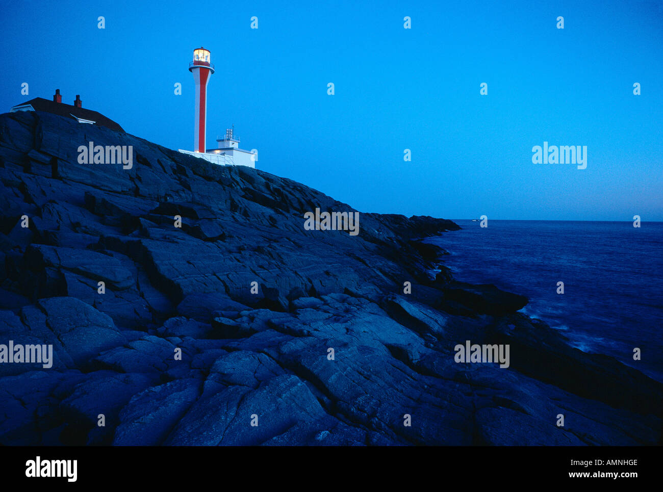 Lighthouse, Newfoundland, Canada Stock Photo - Alamy
