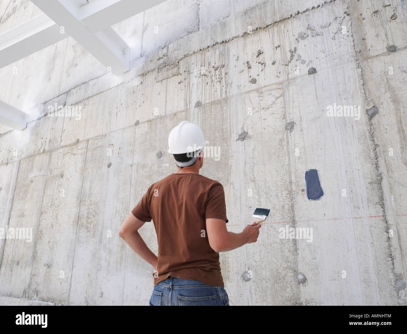 Paint painting decorating work labour hi-res stock photography and ...