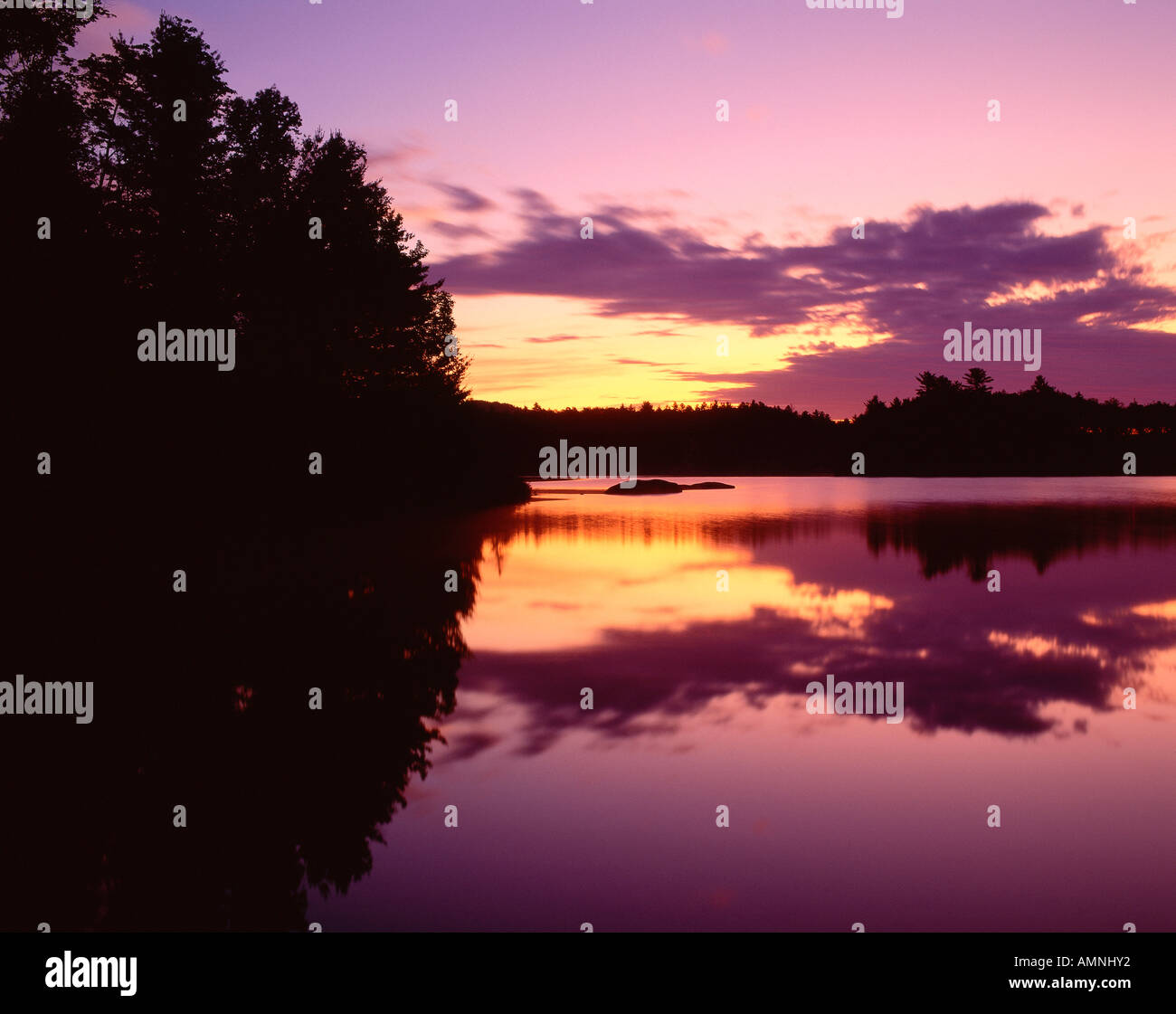George Lake, Killarney Provincial Park, Ontario, Canada Stock Photo - Alamy