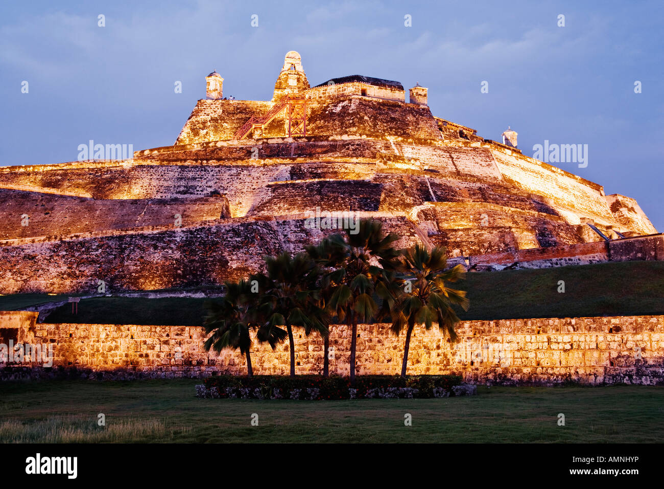 Castillo de San Felipe de Barajas Cartagena, Colombia Stock Photo - Alamy