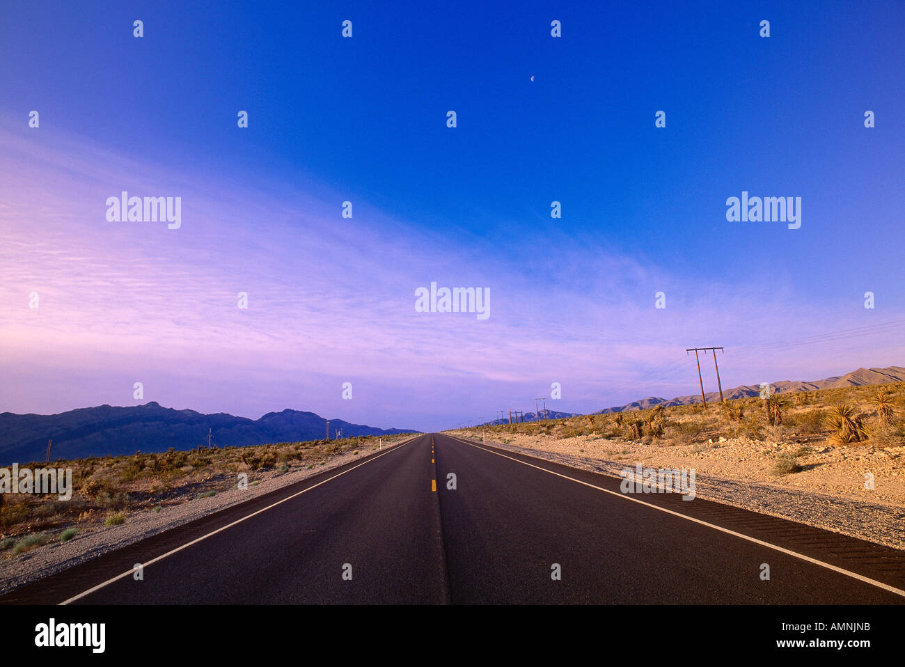 Road, Nevada, USA Stock Photo - Alamy