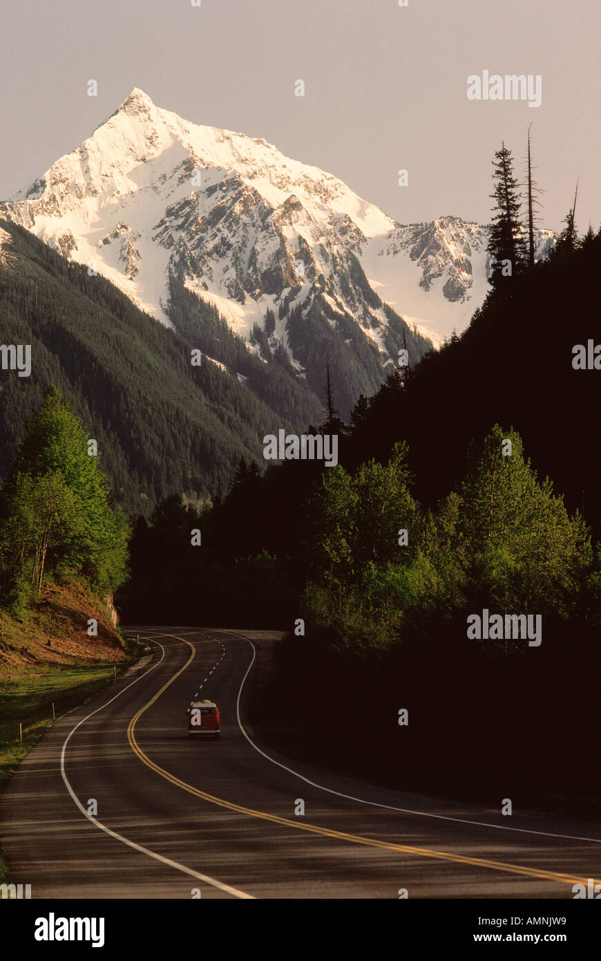 Driving trans canada highway coast hi-res stock photography and images ...