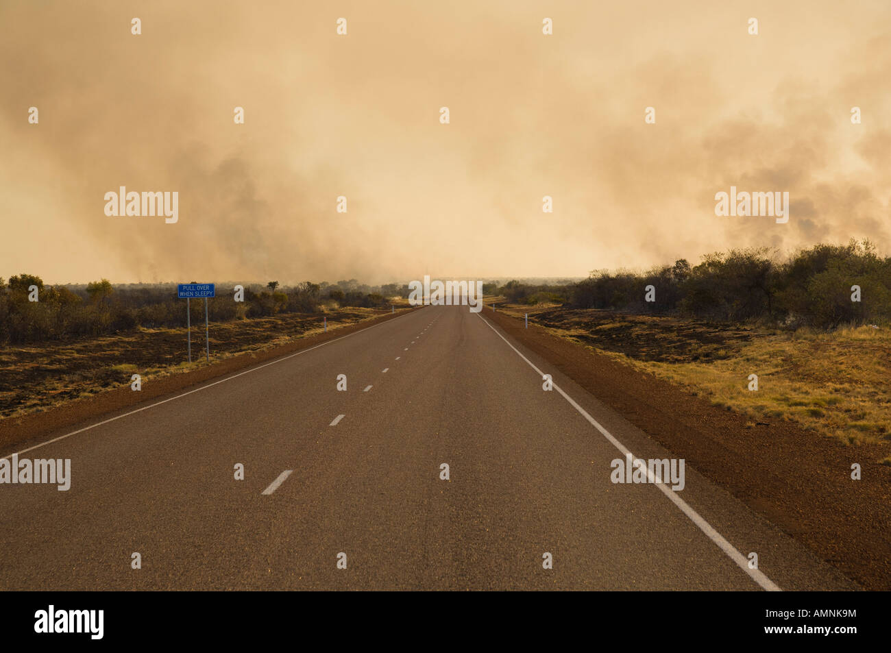 Bush Fire, Northern Territory, Australia Stock Photo - Alamy