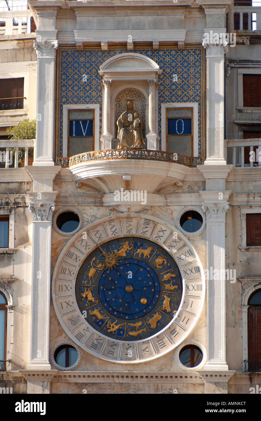 Venetian astronomical clock face hi-res stock photography and images ...