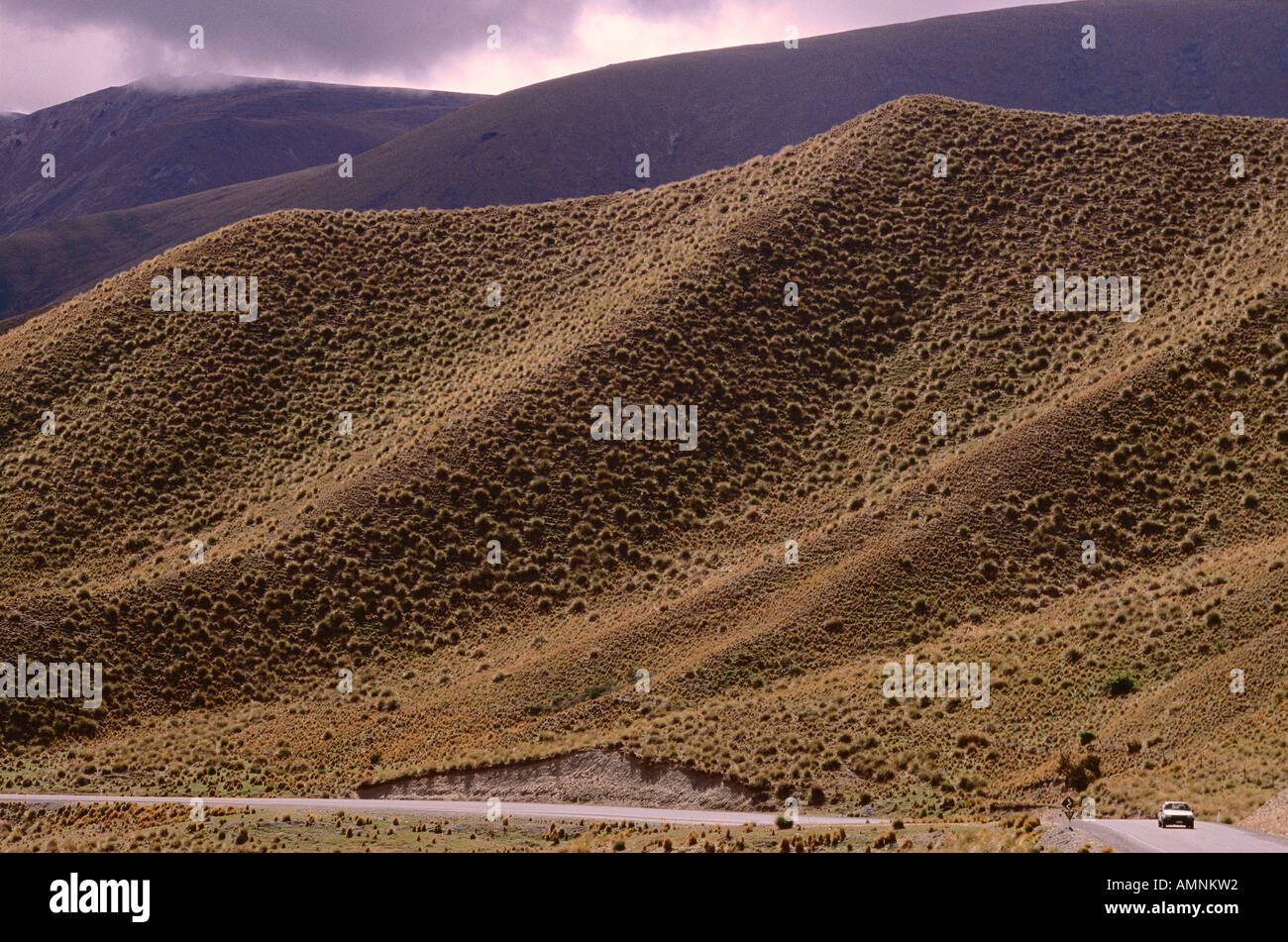 Lindis Pass, South Island, New Zealand Stock Photo - Alamy