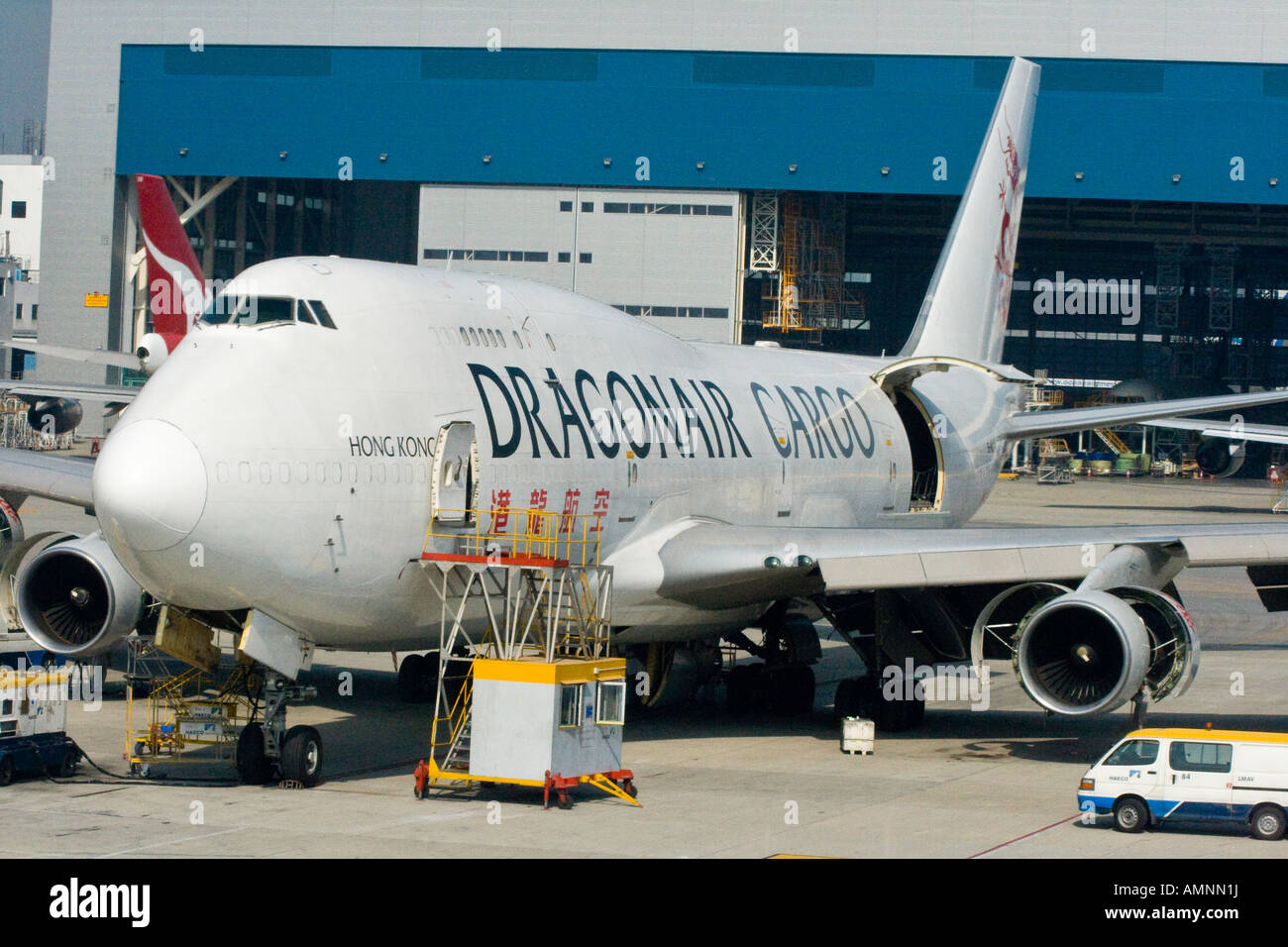 Dragonair Cargo Freight Shipping Airplane HKG Hong Kong International ...