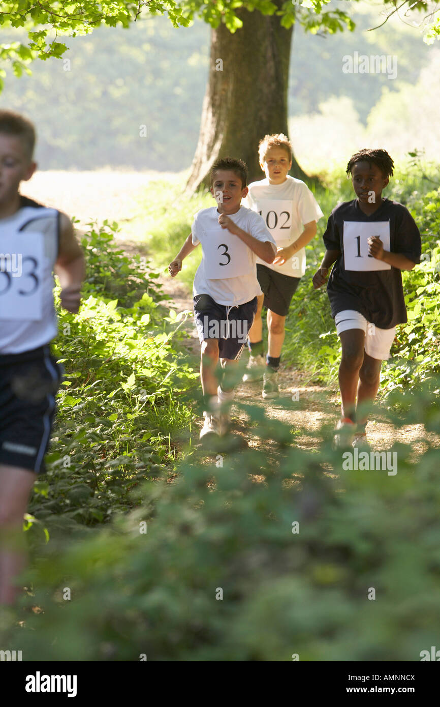 African american boy running track hi-res stock photography and images ...