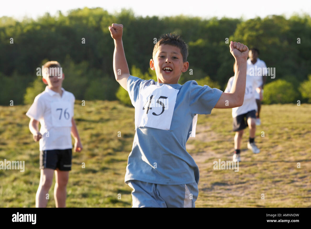 African Boy Winning High Resolution Stock Photography and Images - Alamy
