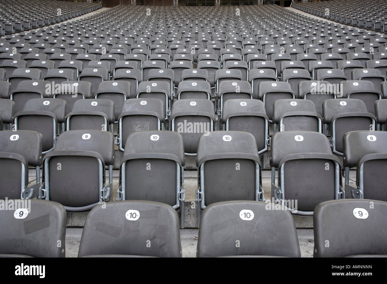 Stadium Seating, Berlin Olympic Stadium, Germany Stock Photo - Alamy