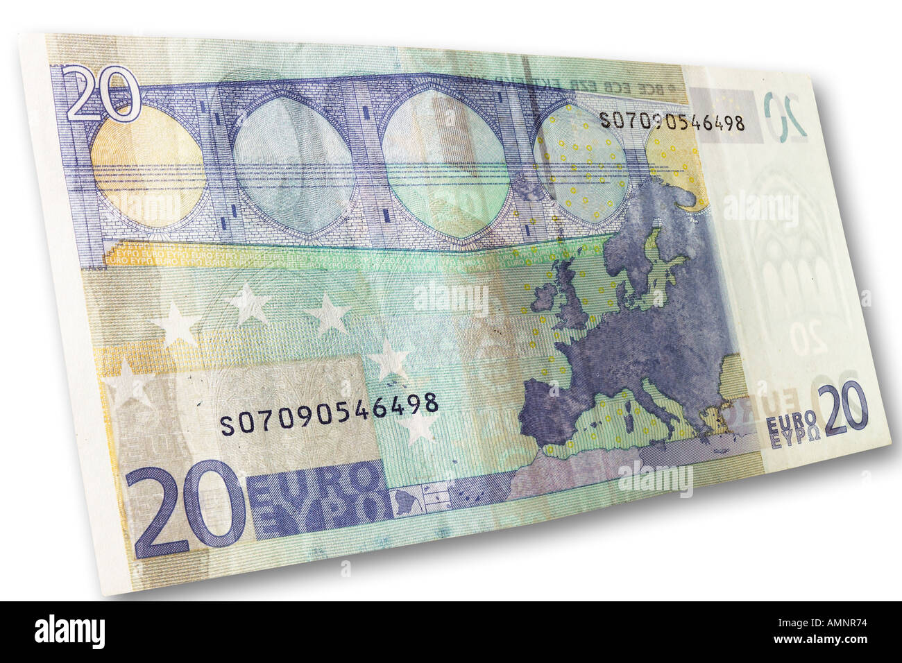 20 euro note Cut Out Stock Images & Pictures - Alamy