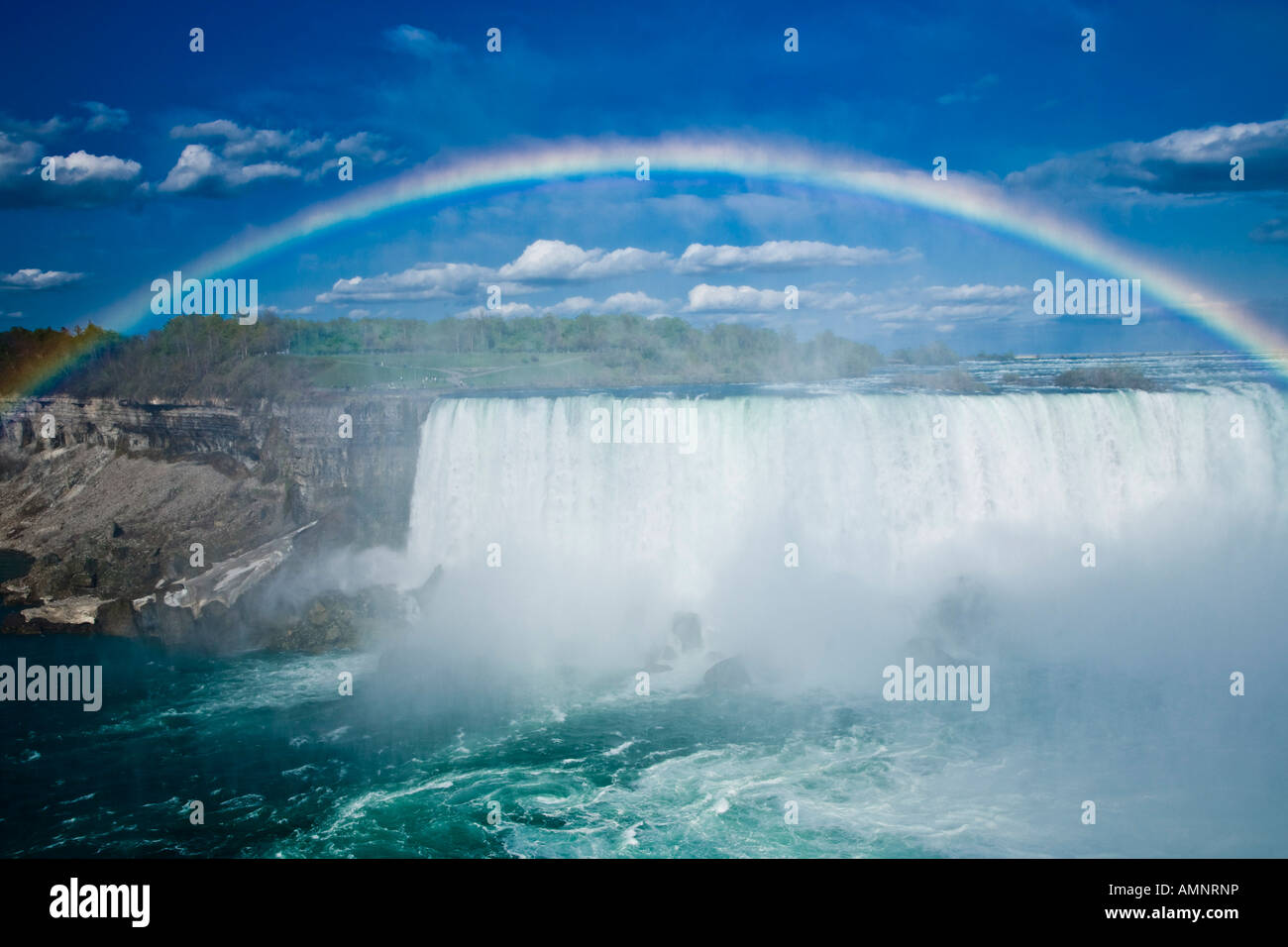 Rainbow at Niagara Falls, Ontario, Canada Stock Photo - Alamy