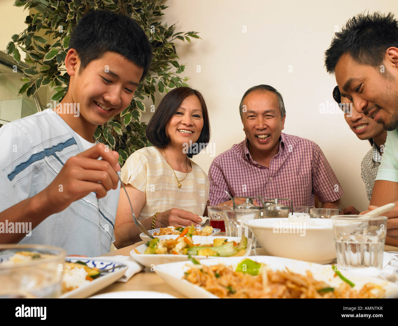 To celebrate 10 years of his restaurant hi-res stock photography and ...
