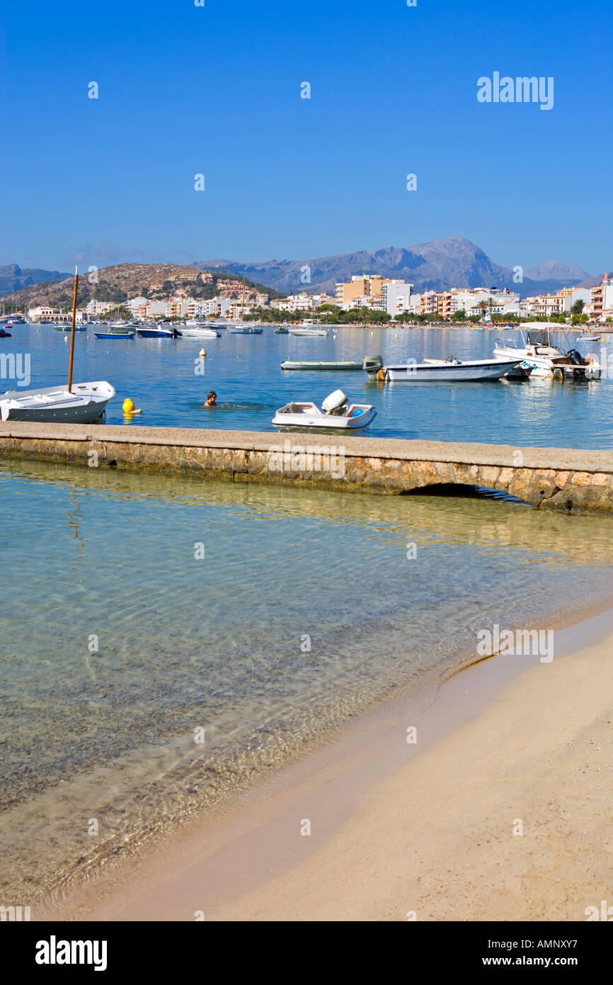 PUERTO POLLENSA MAJORCA Stock Photo - Alamy