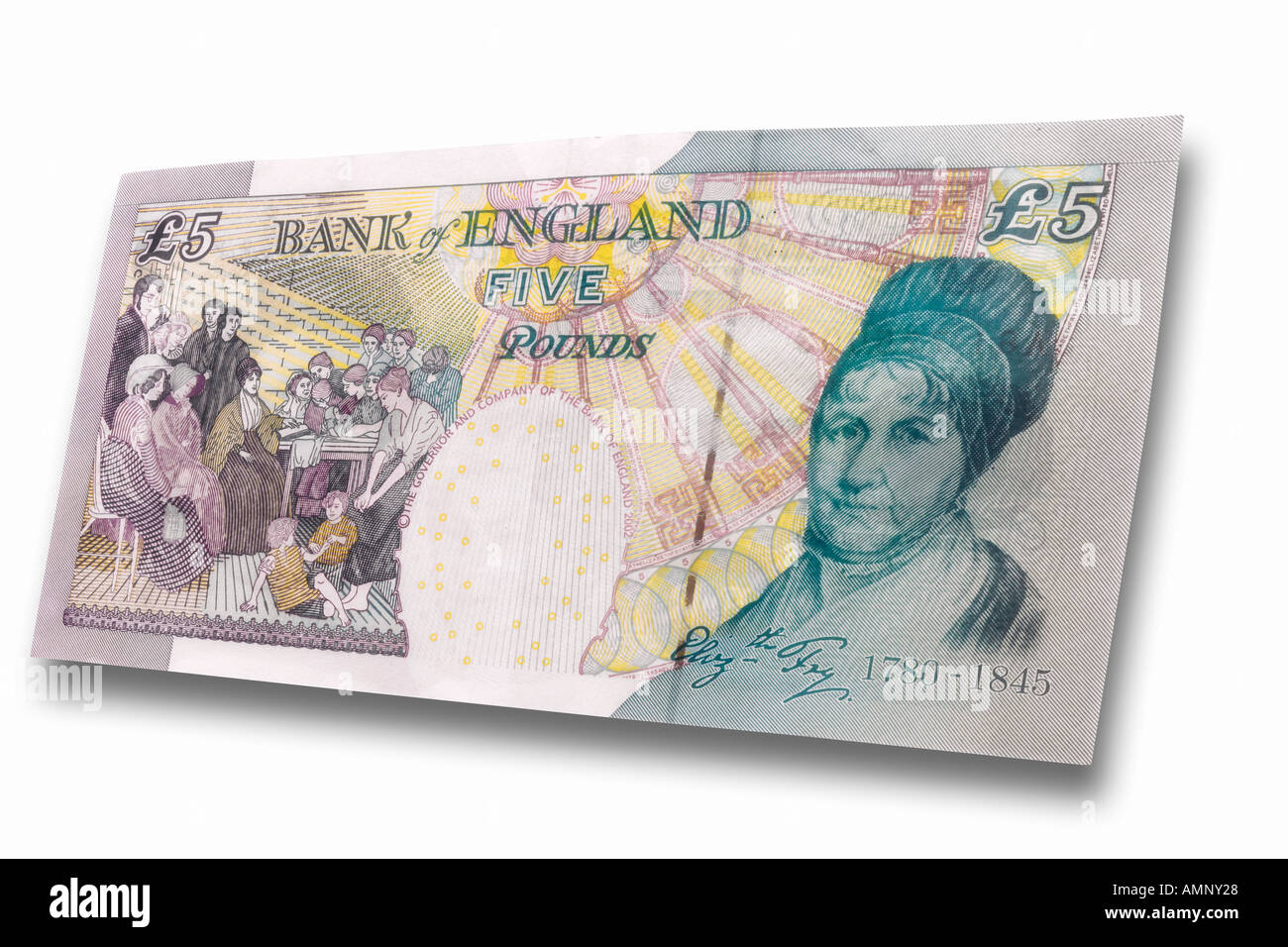 5 pound note hi-res stock photography and images - Alamy