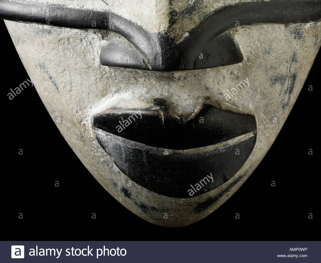 Traditional Wooden Tribal Masks Stock Photos & Traditional Wooden ...