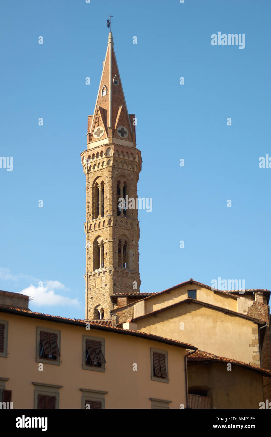 Church Tower Florence Italy Stock Photo - Alamy