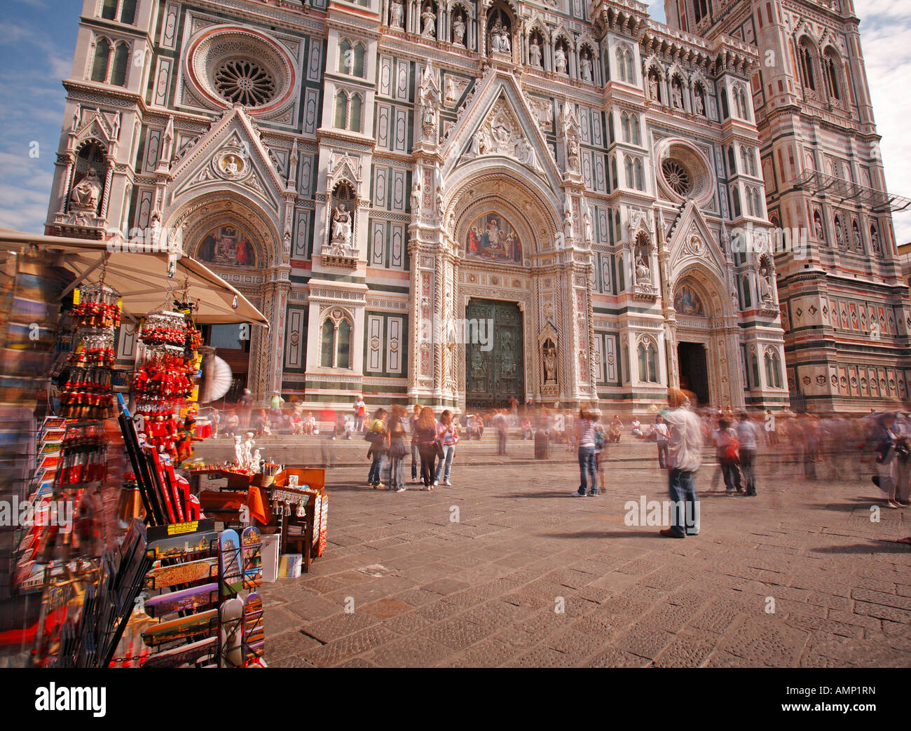 Duomo, Cathedral square, Piazza del Duomo, Florence, Italy Stock Photo ...