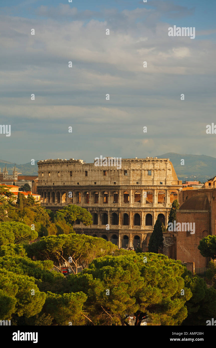 Rome empty view aerial hi-res stock photography and images - Alamy