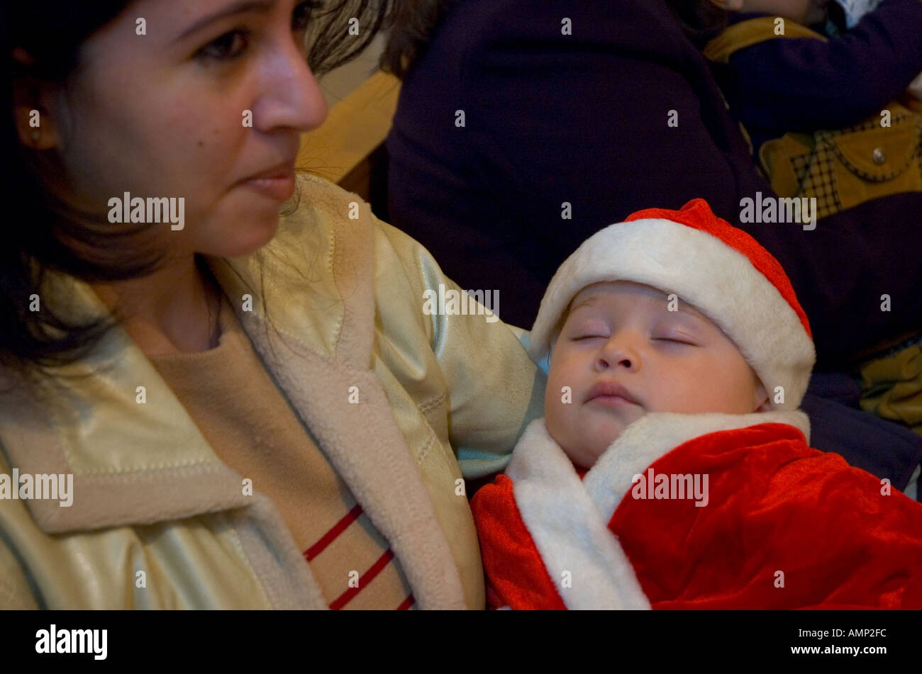 Palestinian Authority Ramallah area Christian village of Taybeh xmas ...