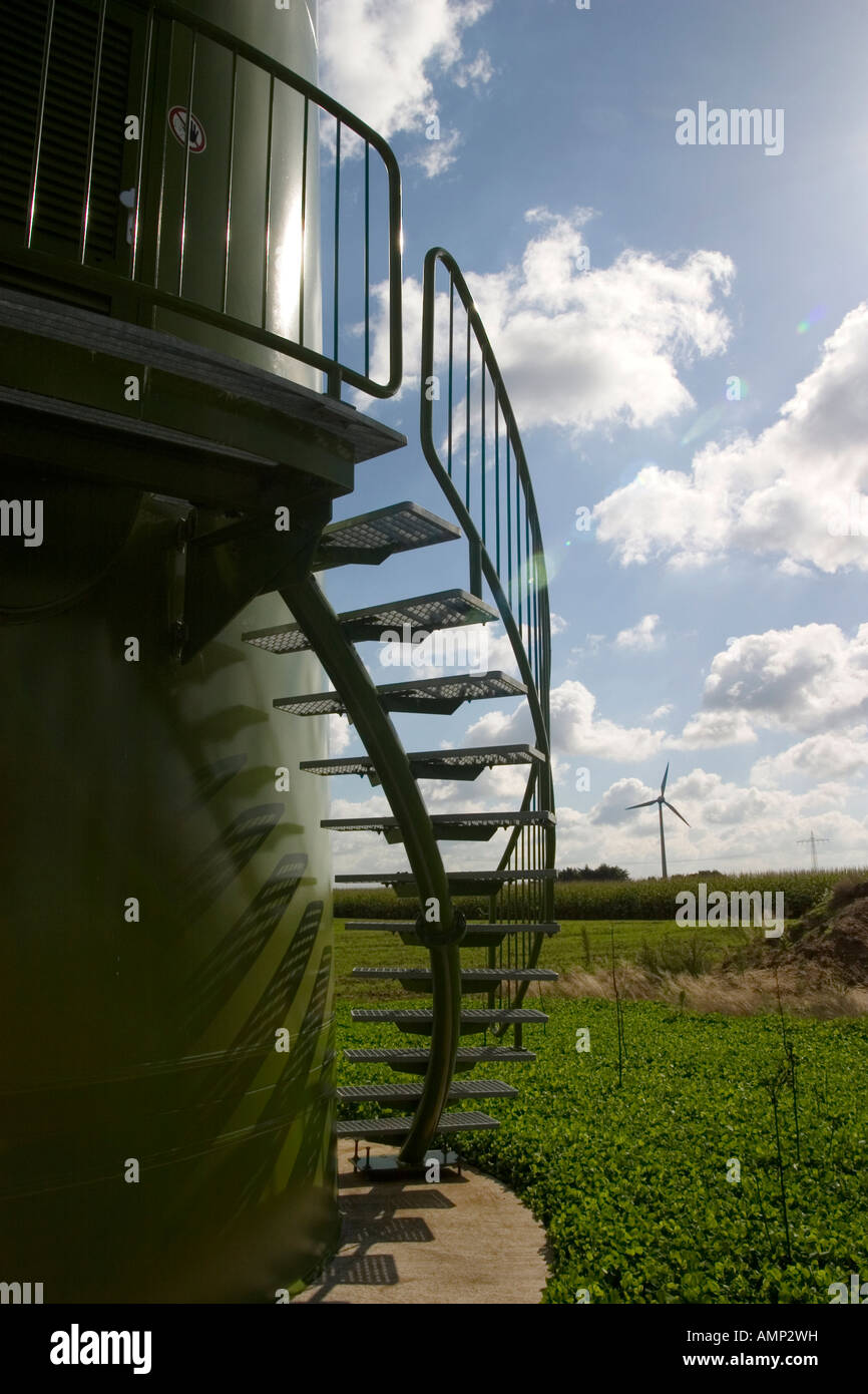 wind engines; wind turbines Stock Photo - Alamy