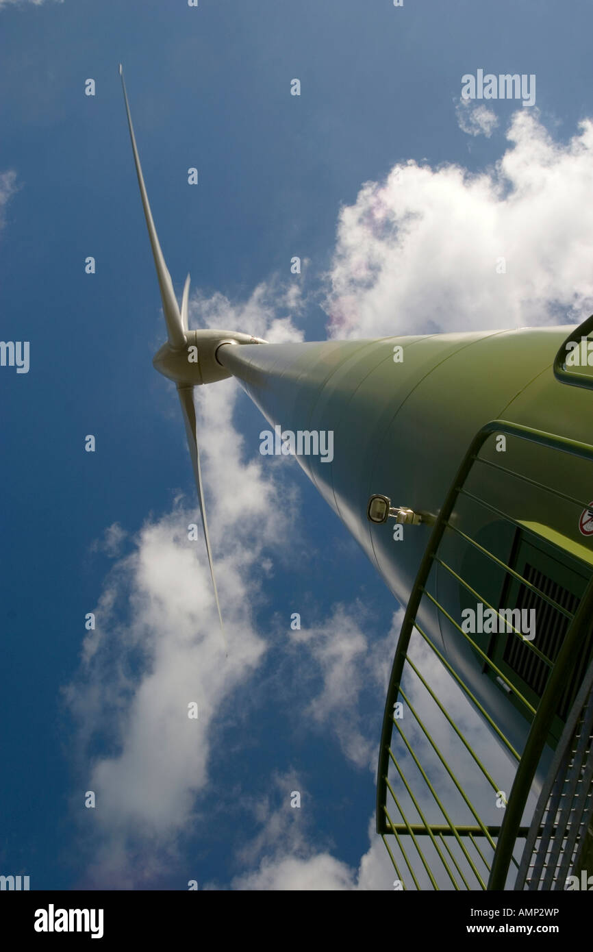 wind engines; wind turbines Stock Photo - Alamy