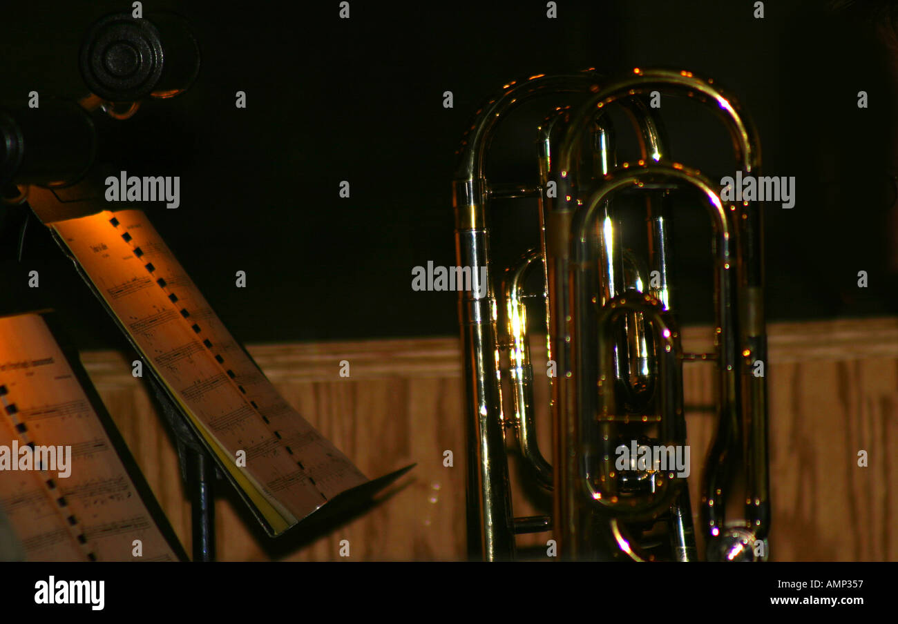Musical instrument; trombone Stock Photo - Alamy