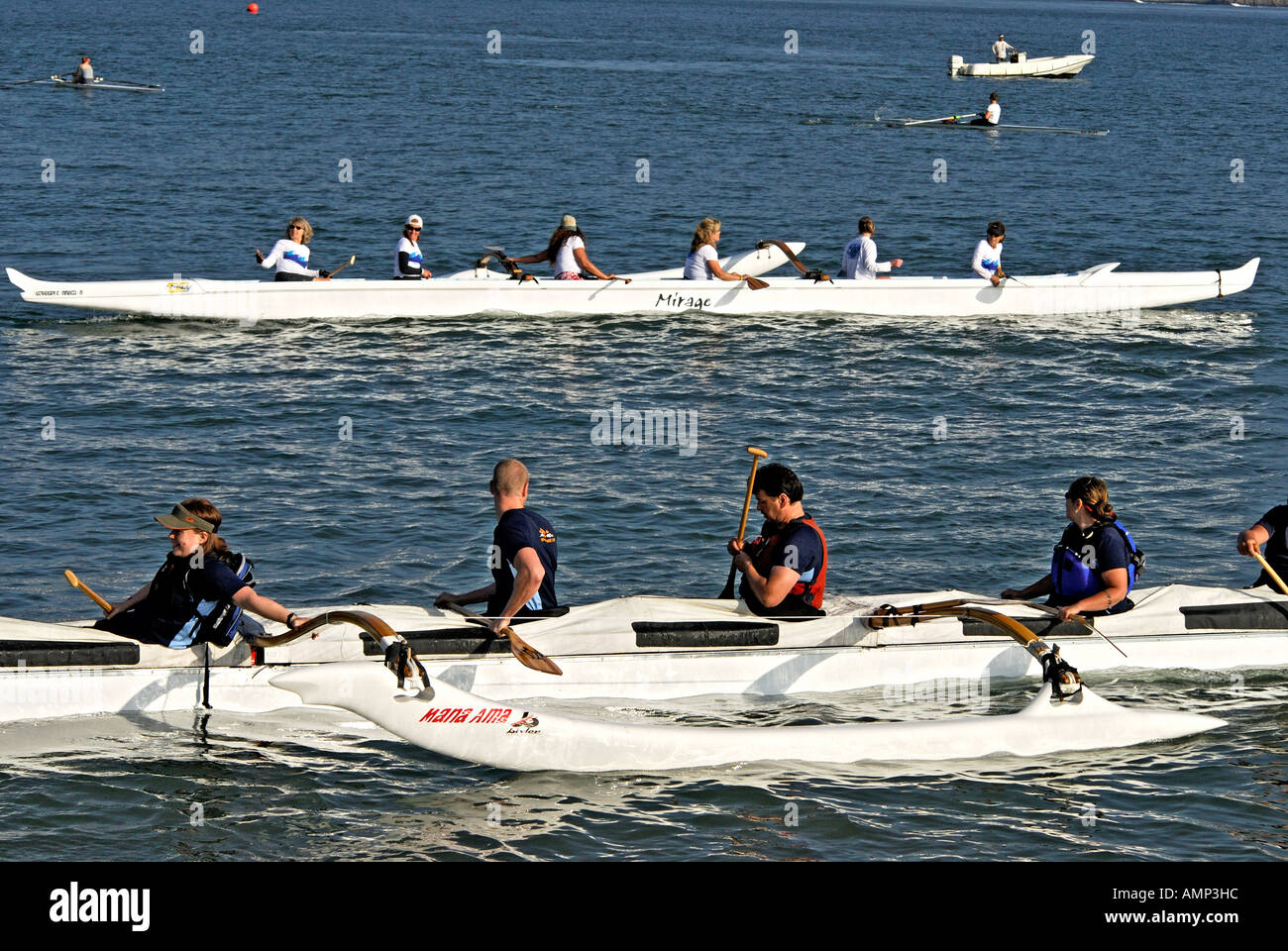 "^Outrigger ^canoe racing, San Francisco Stock Photo - Alamy