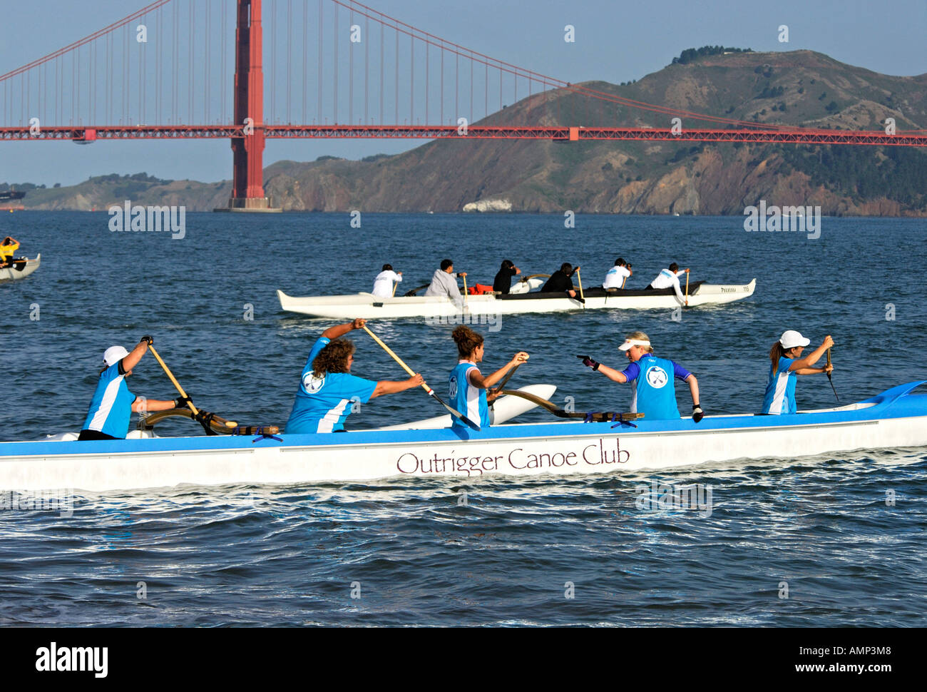 "^Outrigger ^canoe racing, San Francisco Stock Photo - Alamy