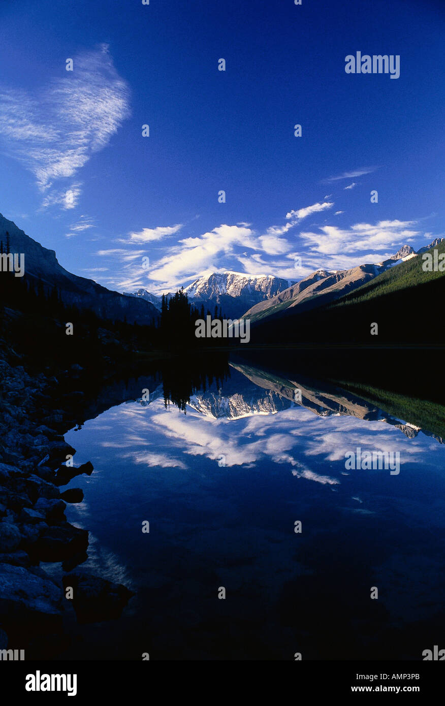 Mount Kitchener, Jasper National Park, Alberta, Canada Stock Photo - Alamy