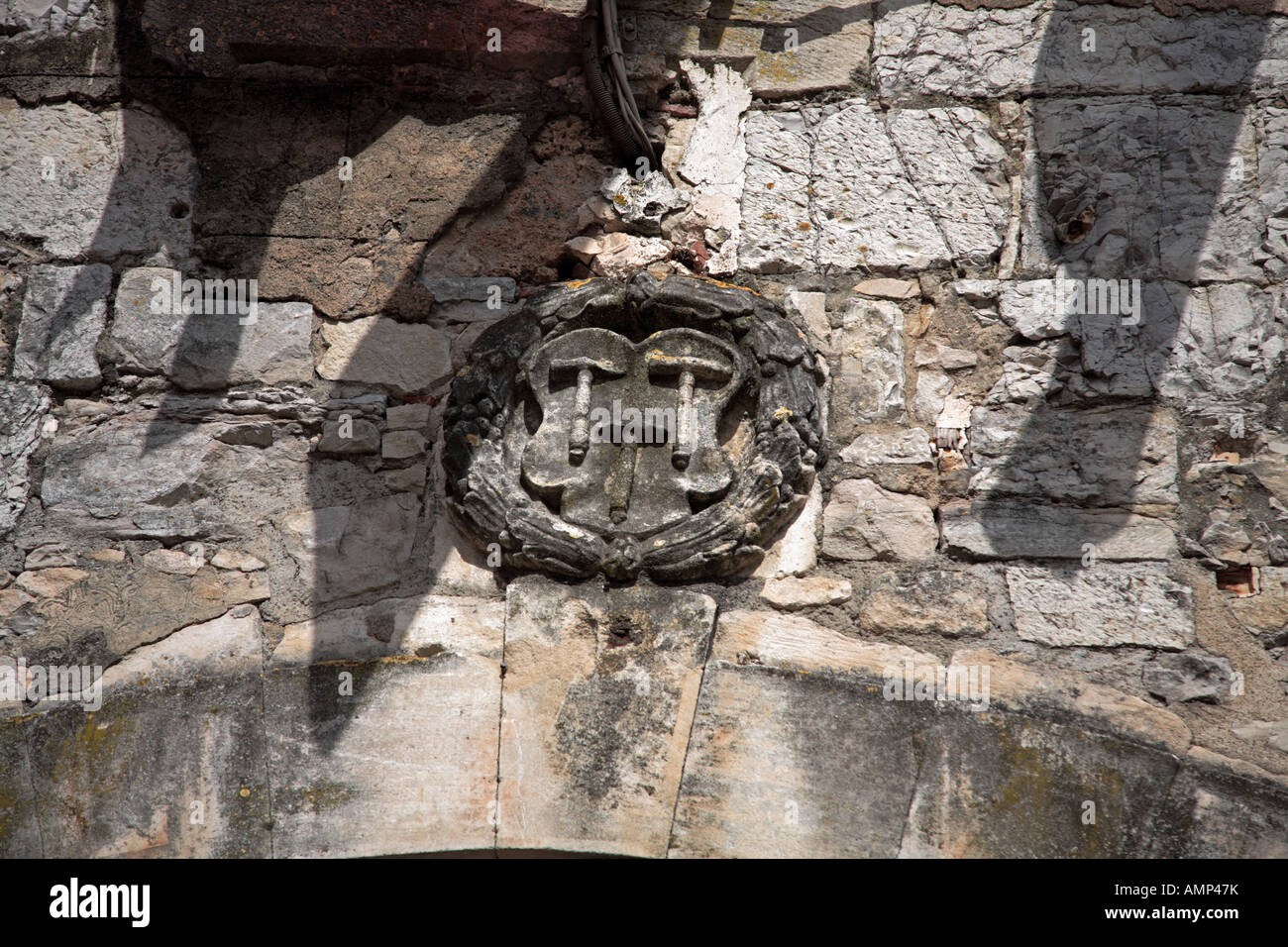 Martel's Coat of Arms Stock Photo - Alamy