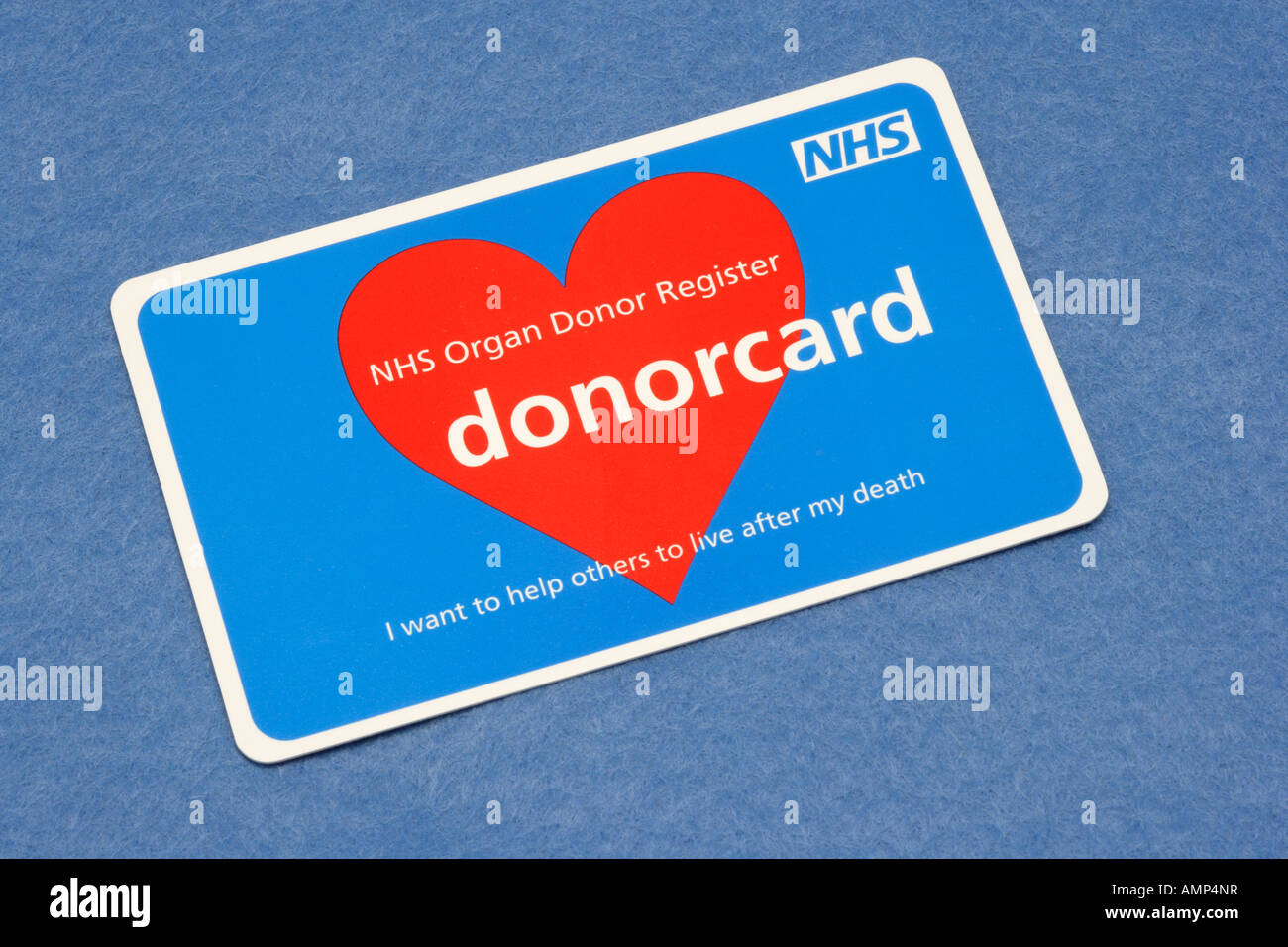 Nhs donor card hi-res stock photography and images - Alamy