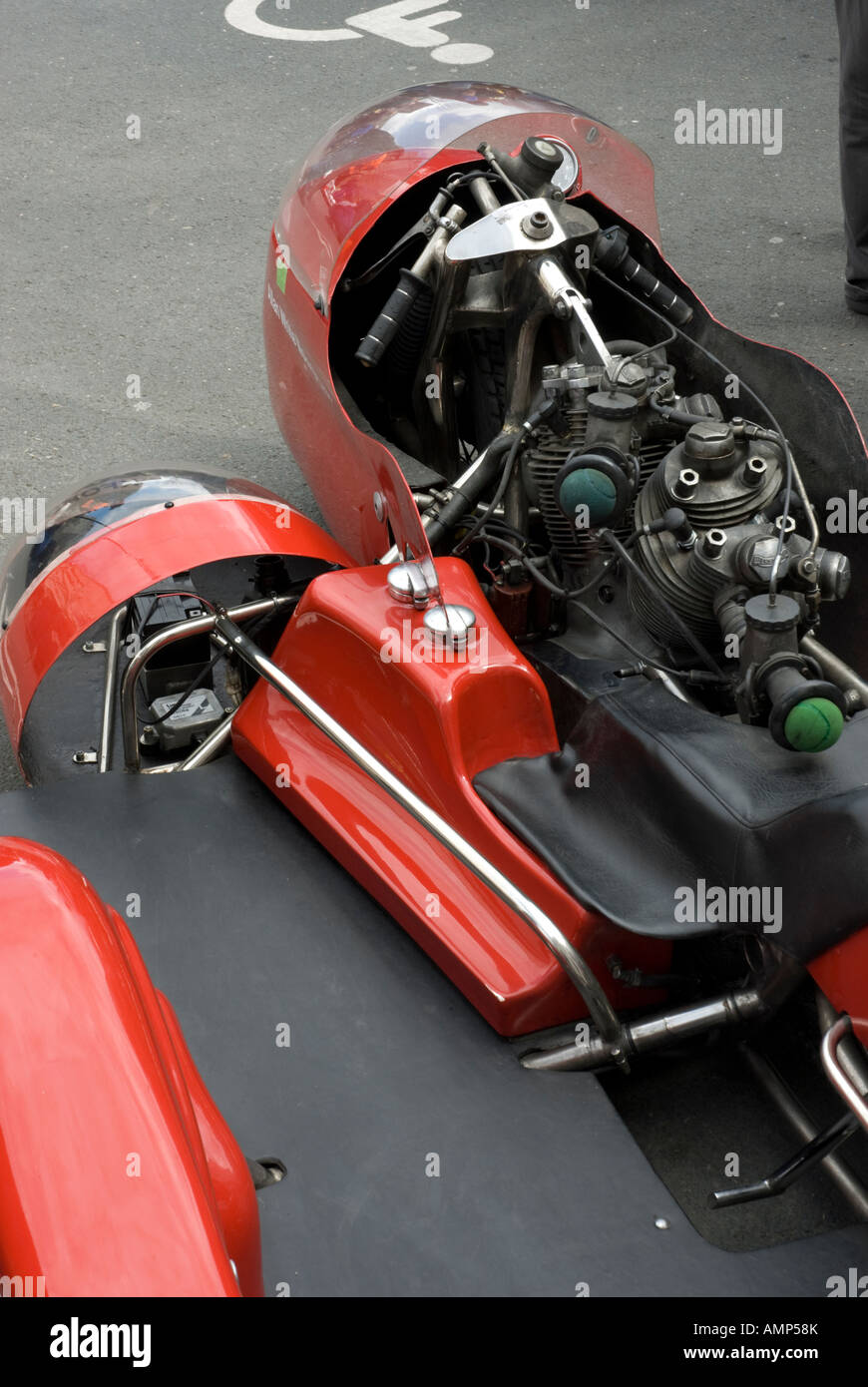 Sidecar viewed from above and behind Stock Photo - Alamy