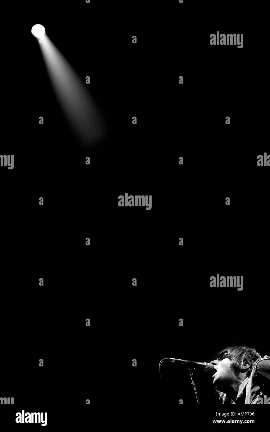 Oasis gallagher liam Black and White Stock Photos & Images - Alamy