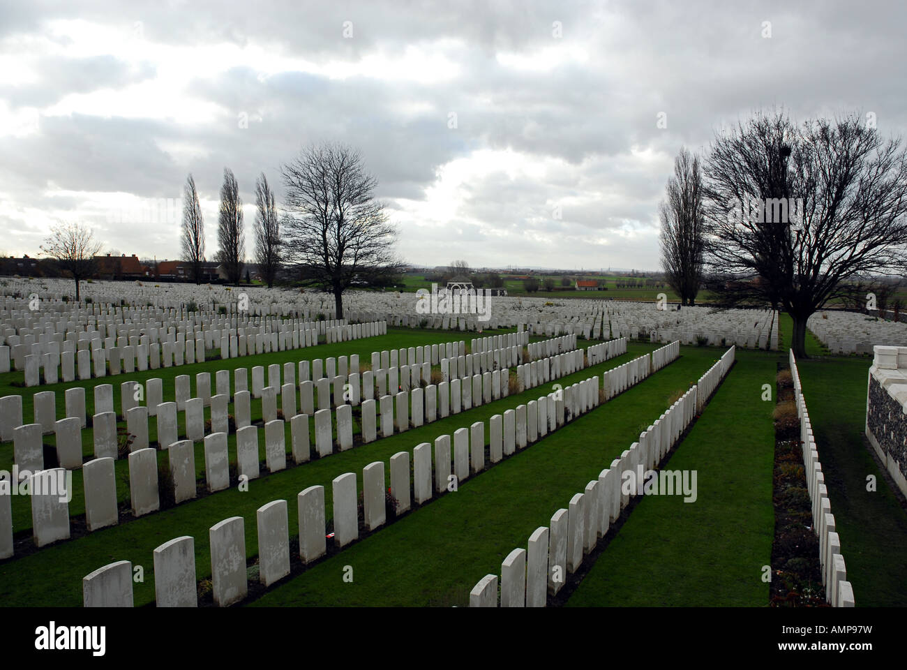 War Graves, 1st world war, cemetery, Belgium, Ypres Stock Photo - Alamy