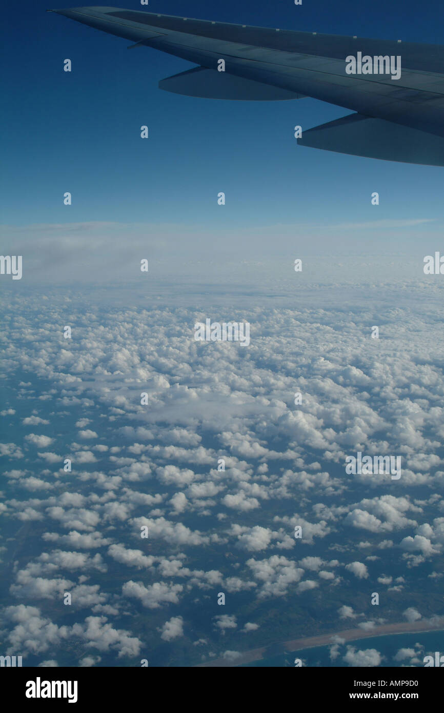 birds eye View from plane window Stock Photo - Alamy