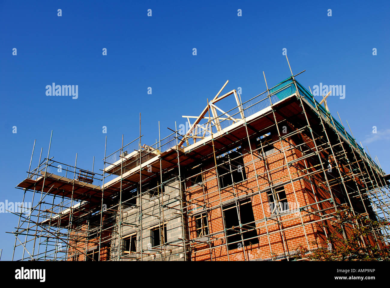 New homes under construction Stock Photo - Alamy