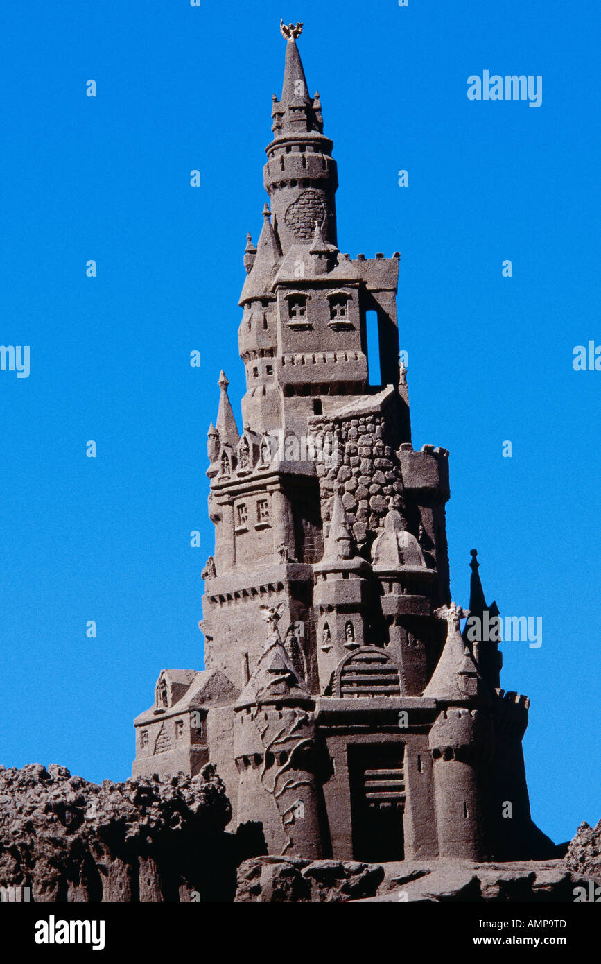 Perfect sandcastle hi-res stock photography and images - Alamy