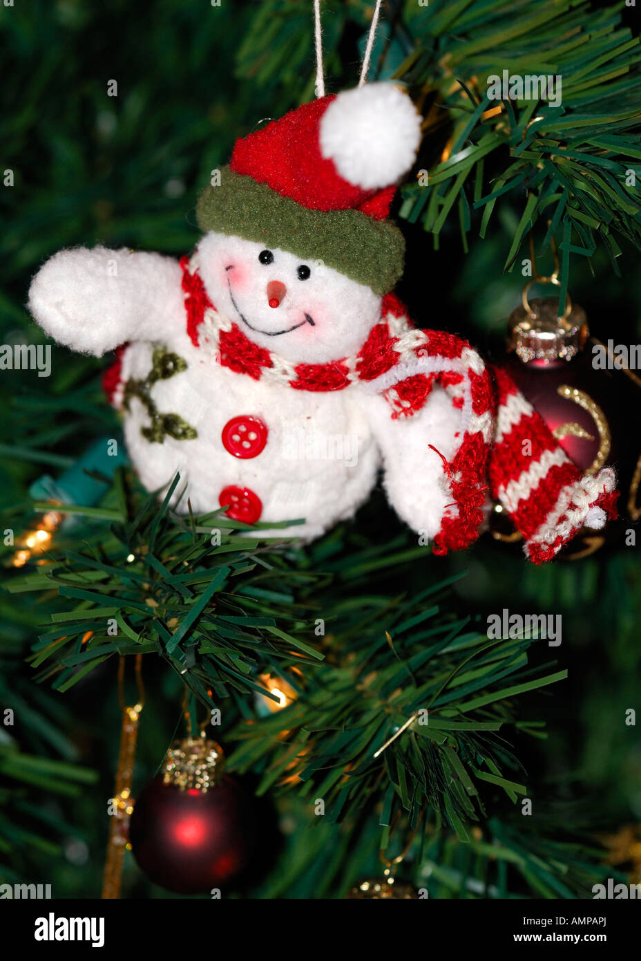 Red scarf hanging on tree hi-res stock photography and images - Alamy