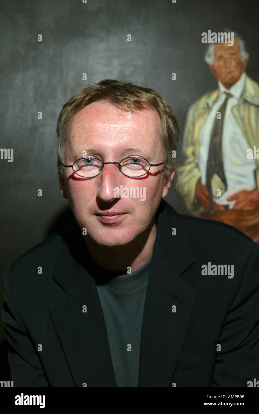 Co Down author Colin Bateman Stock Photo - Alamy