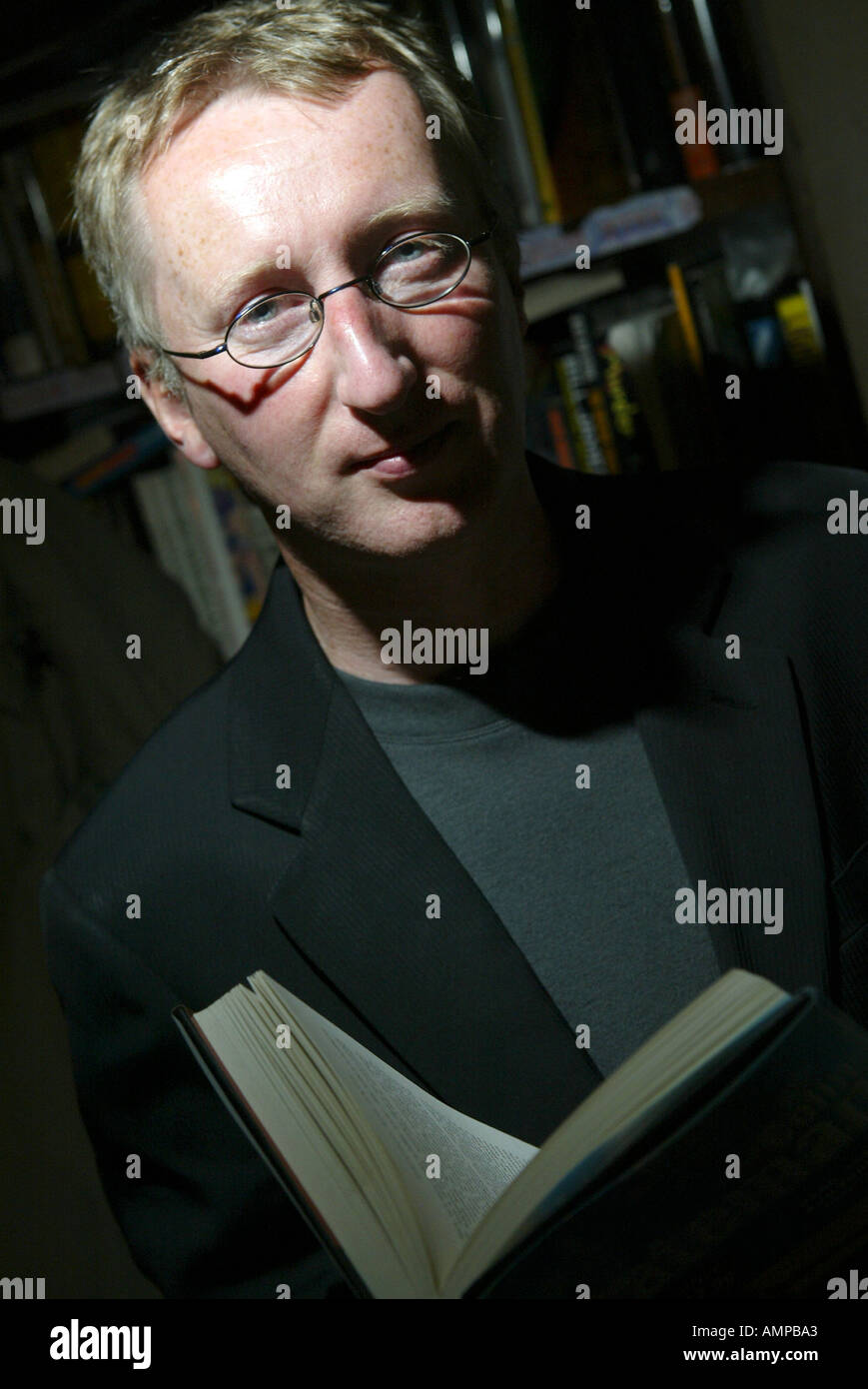 Co Down author Colin Bateman Stock Photo - Alamy
